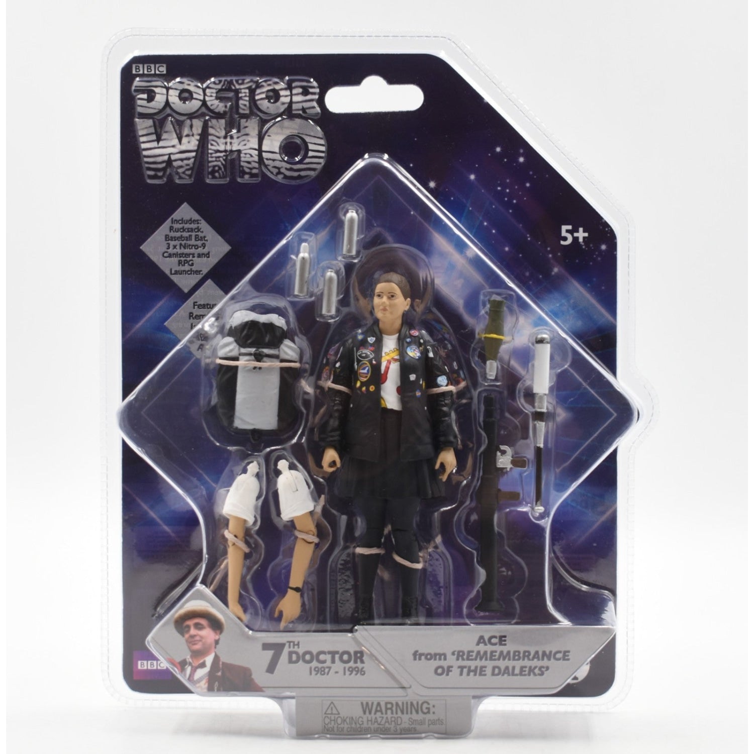 Doctor Who - Ace from 'Remembrance of The Daleks' Action Figure Set
