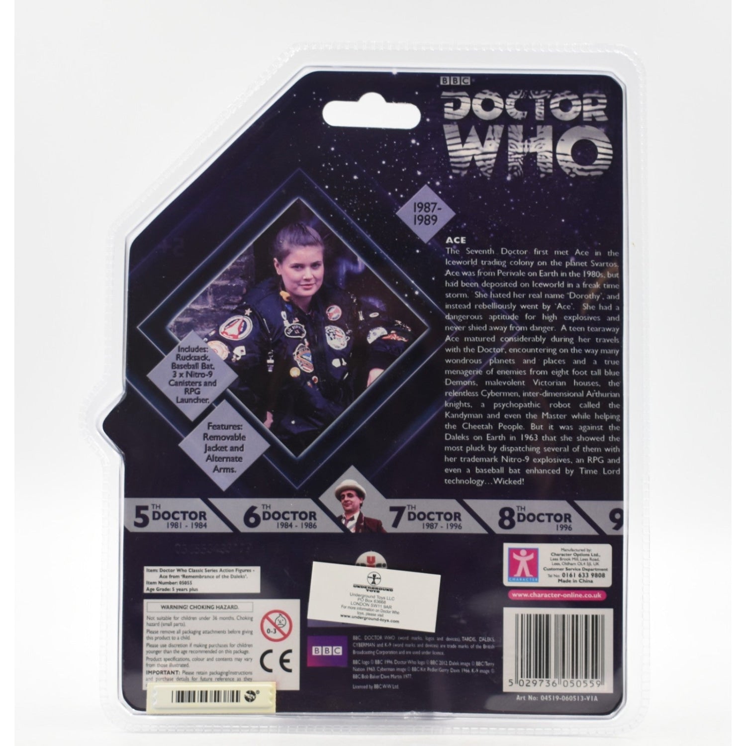 Doctor Who - Ace from 'Remembrance of The Daleks' Action Figure Set