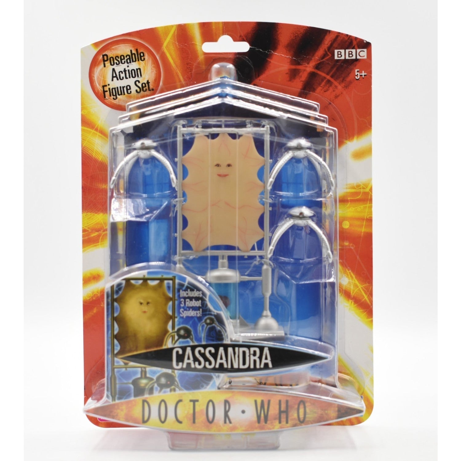 Doctor Who Series 1 - Cassandra & 3 Robot Spiders Action Figure