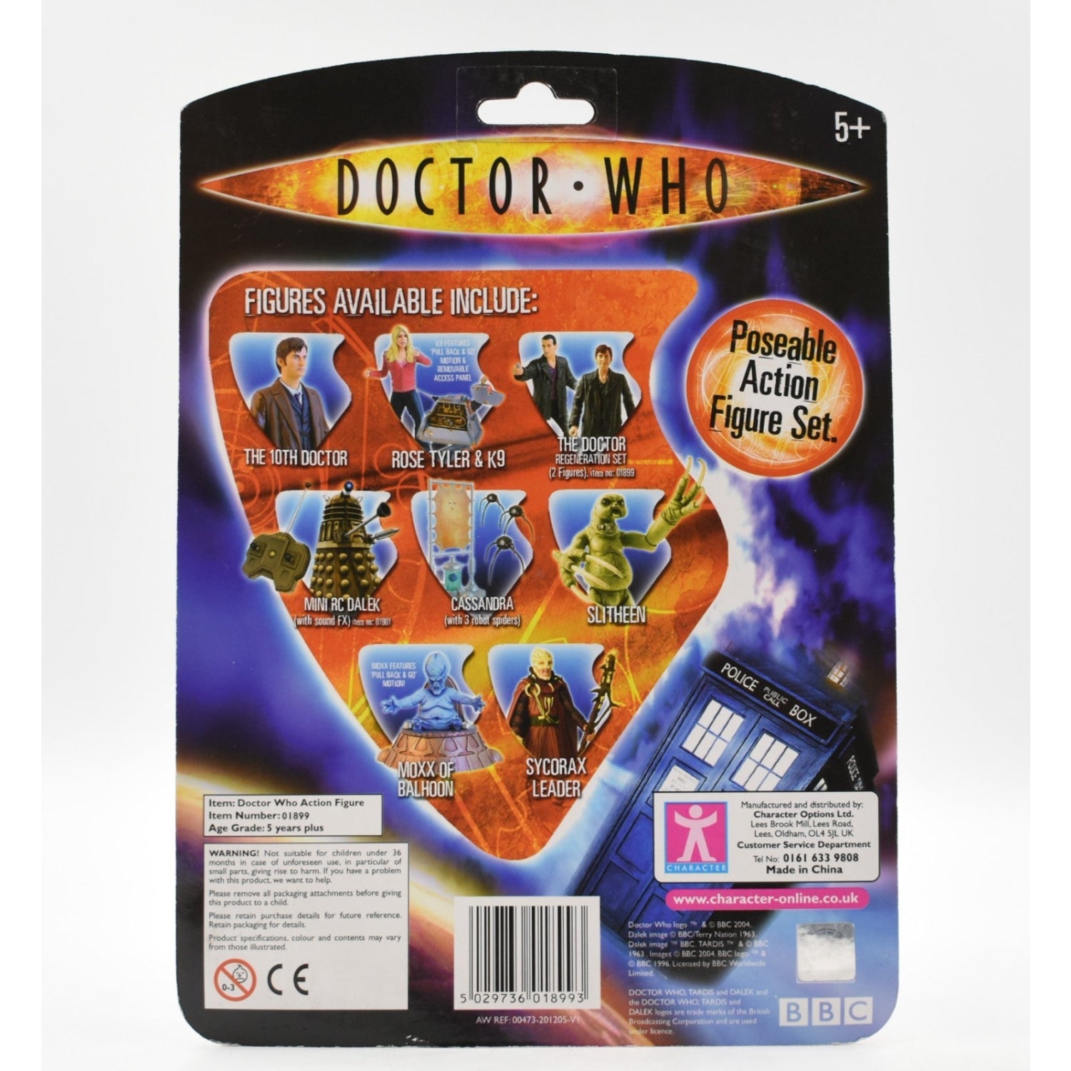 Doctor Who Series 1 - The 9th & 10th Doctor Regeneration Action Figure Set