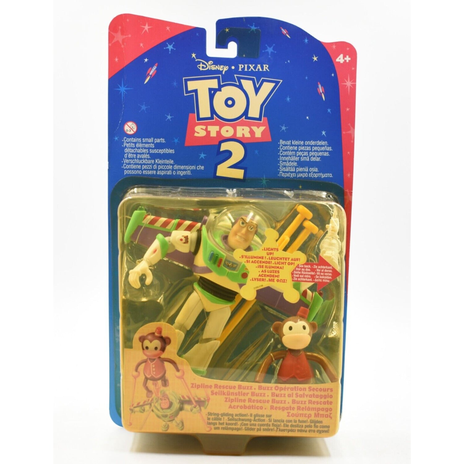 Disney Pixar Toy Story - Zipline Rescue Buzz Lightyear Action Figure