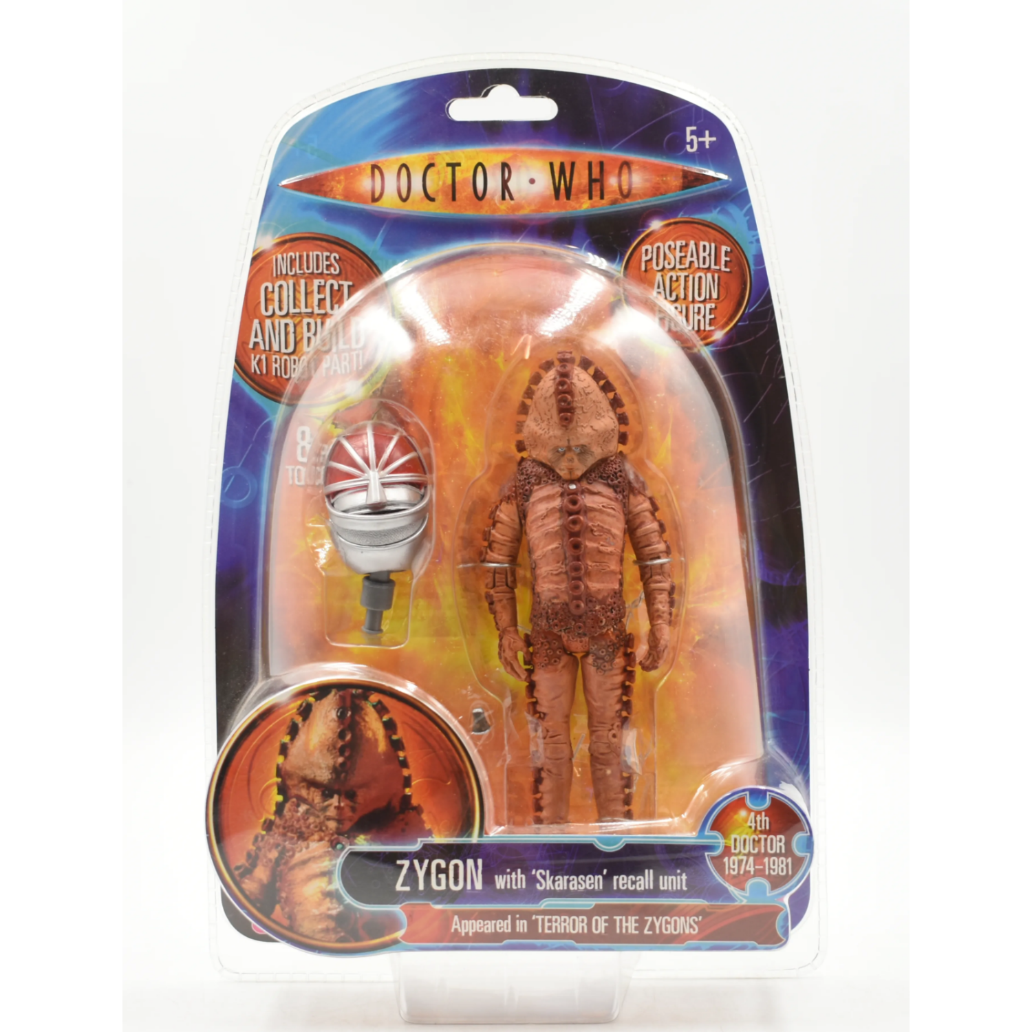 Doctor Who K1 Robot Series - Zygon with Recall Unit Action Figure