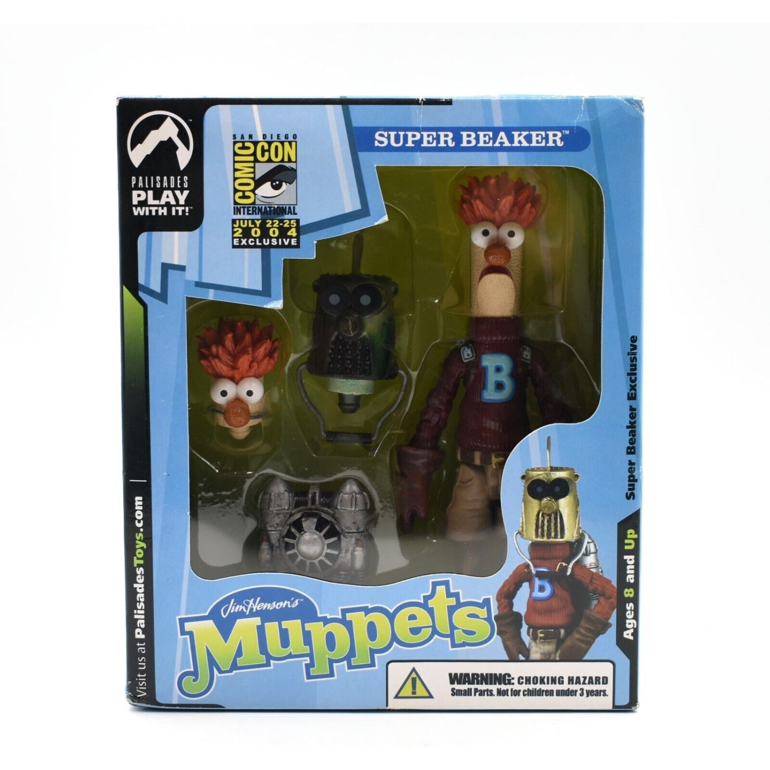 Jim Henson's The Muppets - Super Beaker SDCC 2004 Exclusive Action Figure