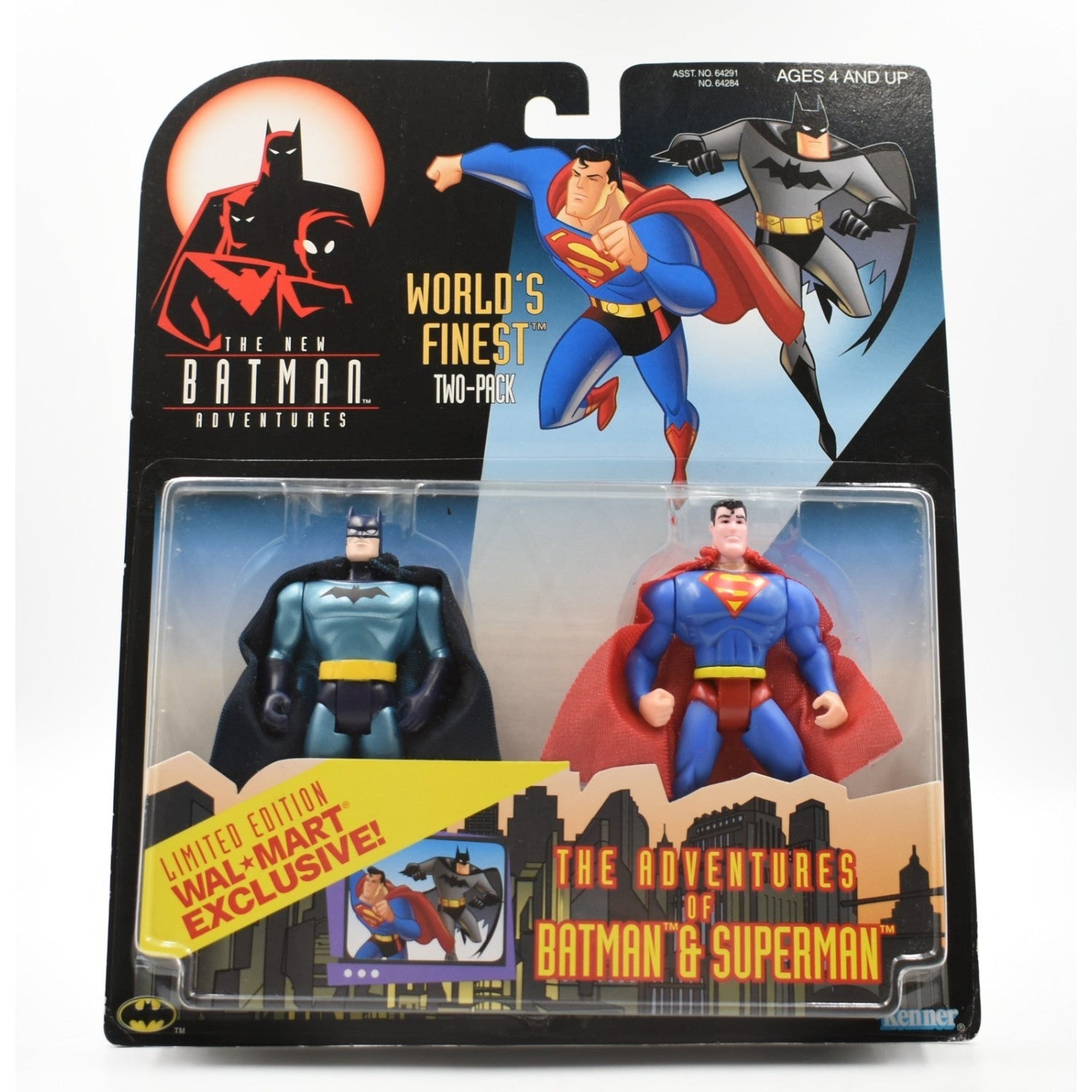 The New Adventures of Batman - World's Finest Batman & Superman 2-Pack