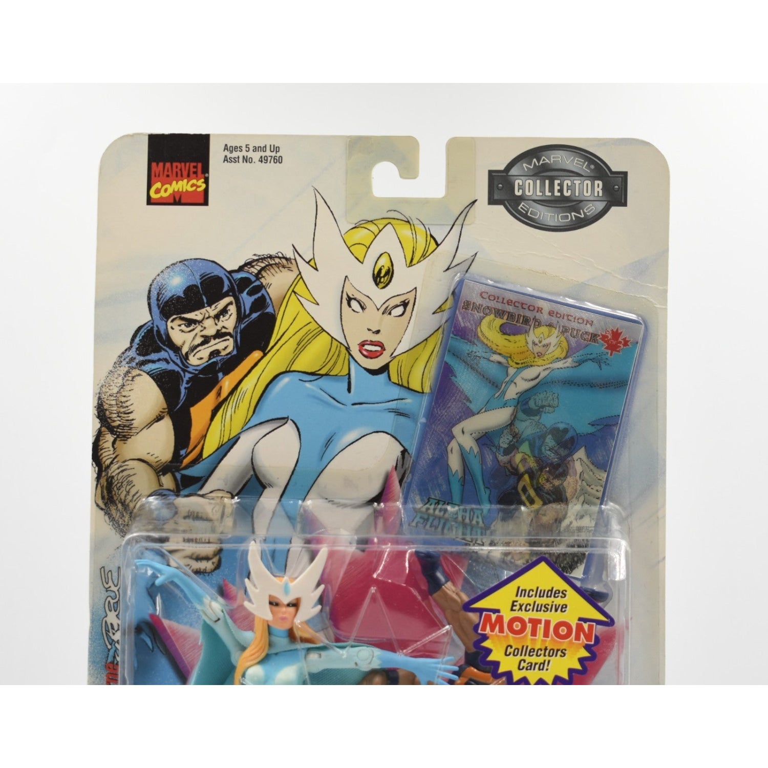 Marvel Collectors Edition Alpha Flight - Snowbird & Puck Action Figure Set