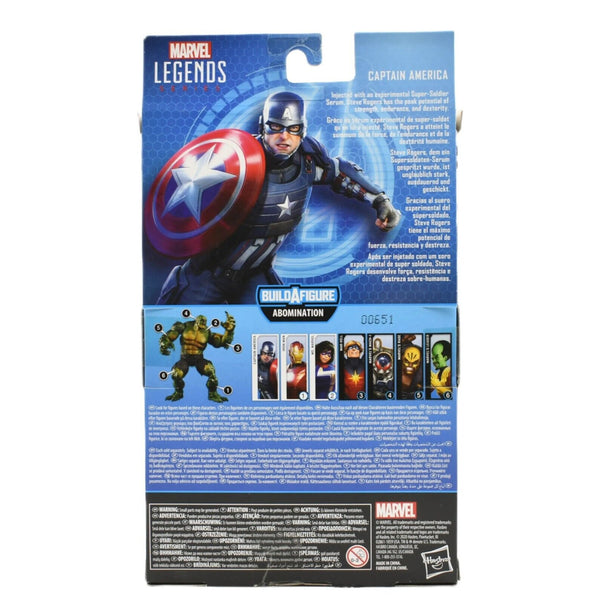 Marvel Legends Abomination BAF Gamerverse Avengers - Captain America ...
