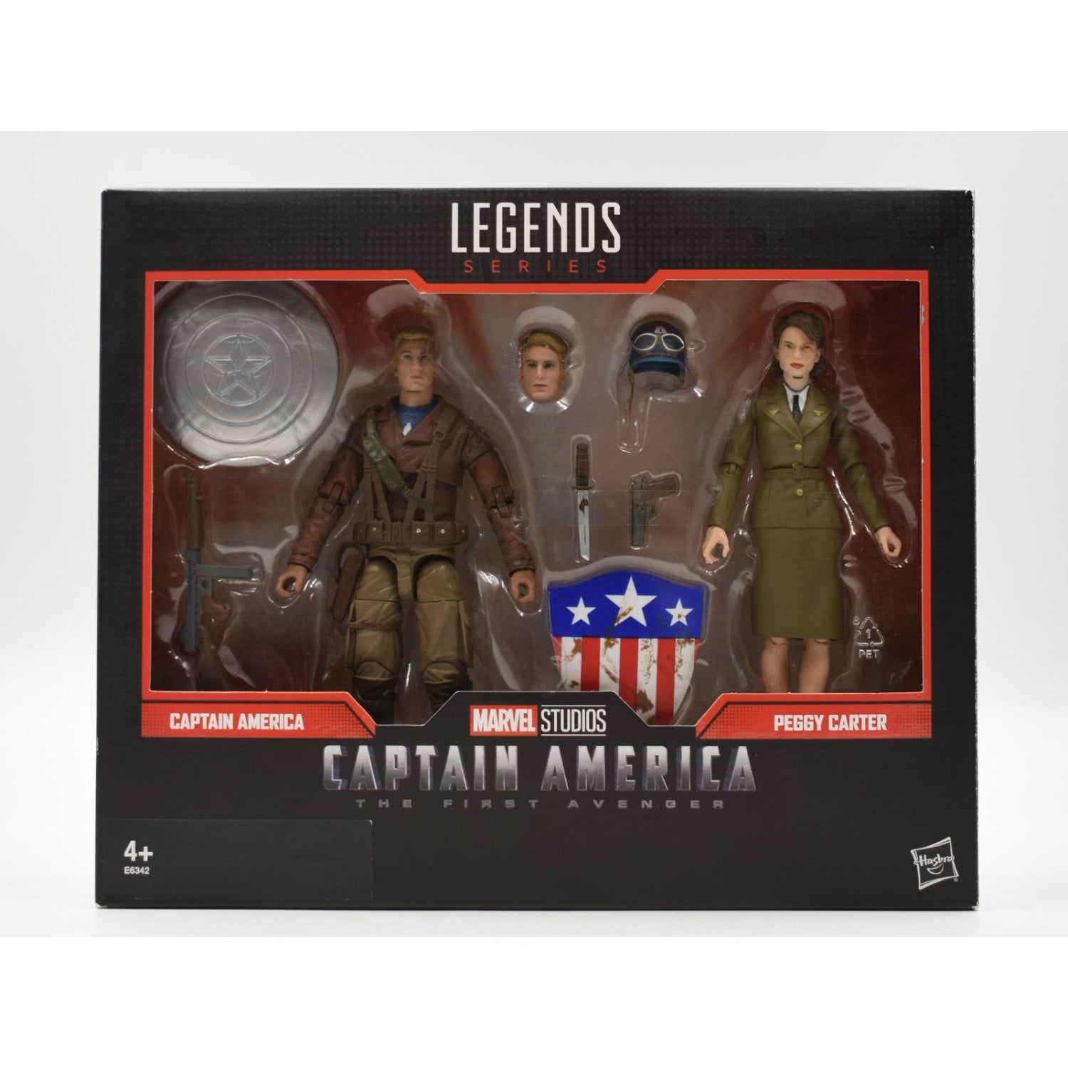 Marvel Legends First Avenger - Captain America & Peggy Carter Action ...