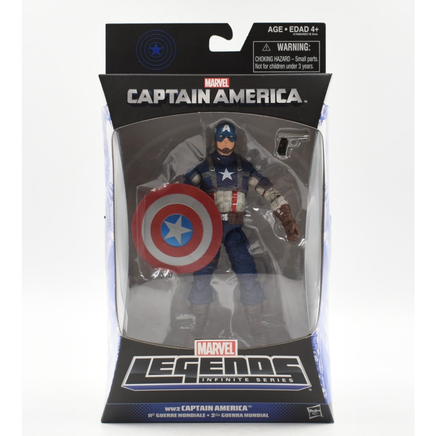Marvel Legends Mandroid BAF Series - WW2 Captain America Action Figure