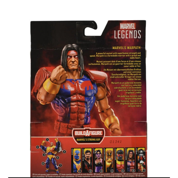 Marvel Legends Strong Guy BAF X-Force Series - Warpath Action Figure
