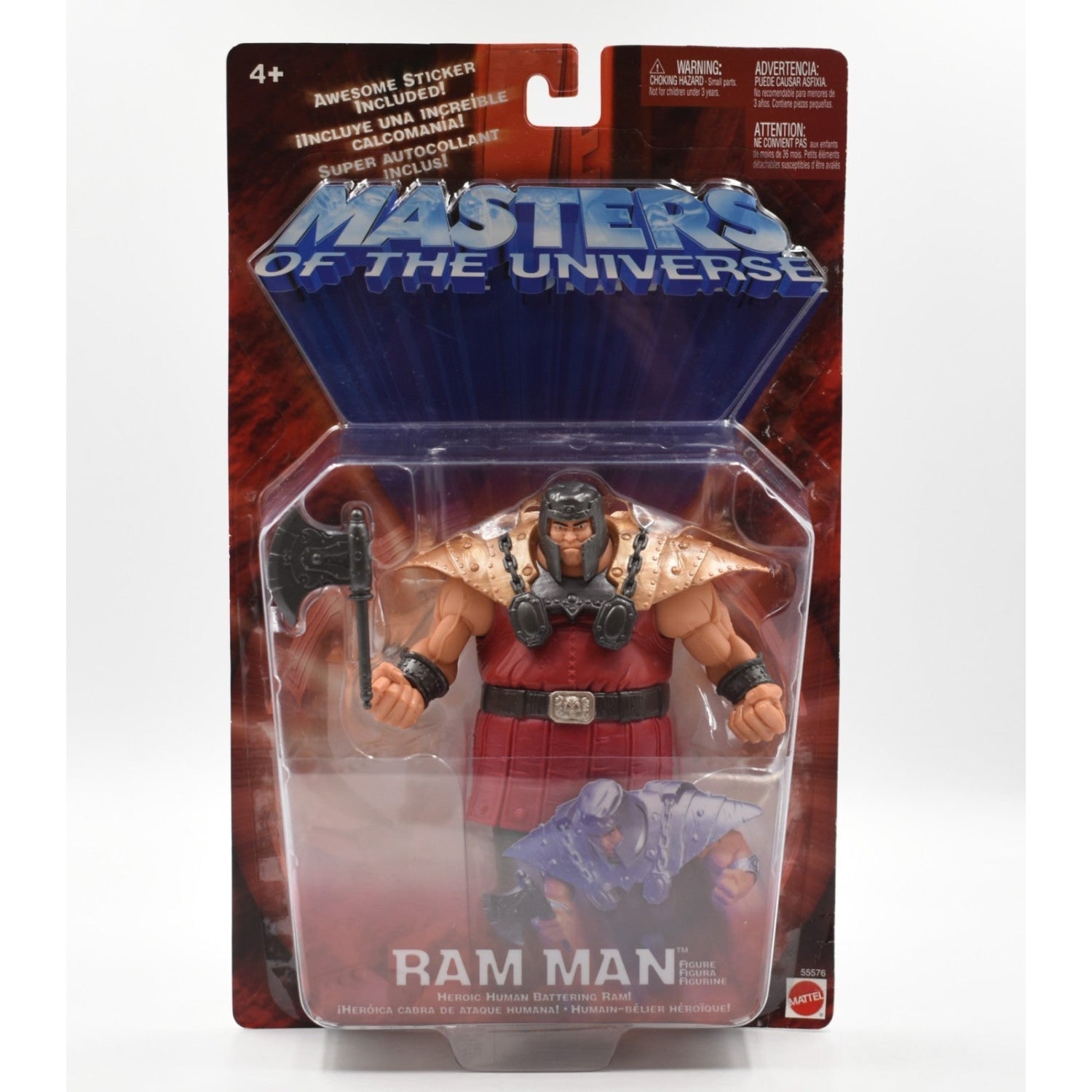 Masters of The Universe MOTU 200X - Ram Man (Gold Variant) Action Figure