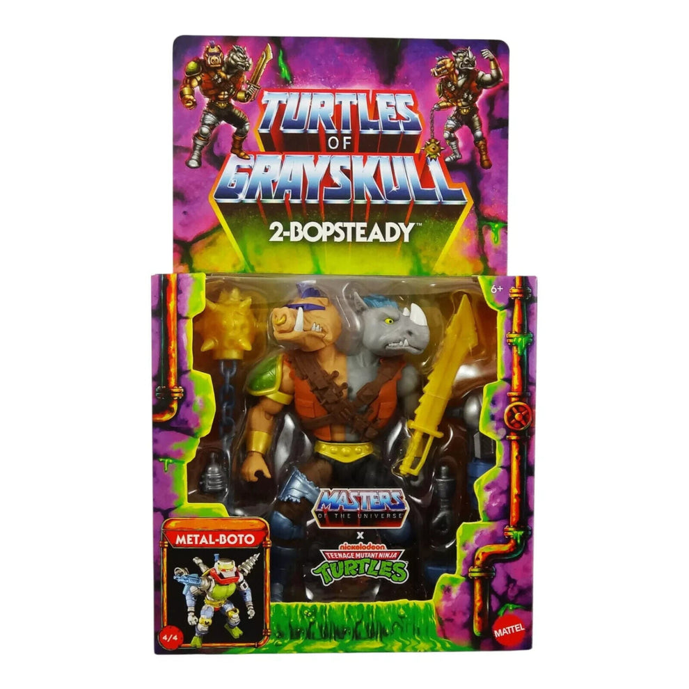 MOTU x Turtles of Grayskull - 2-Bopsteady Action Figure