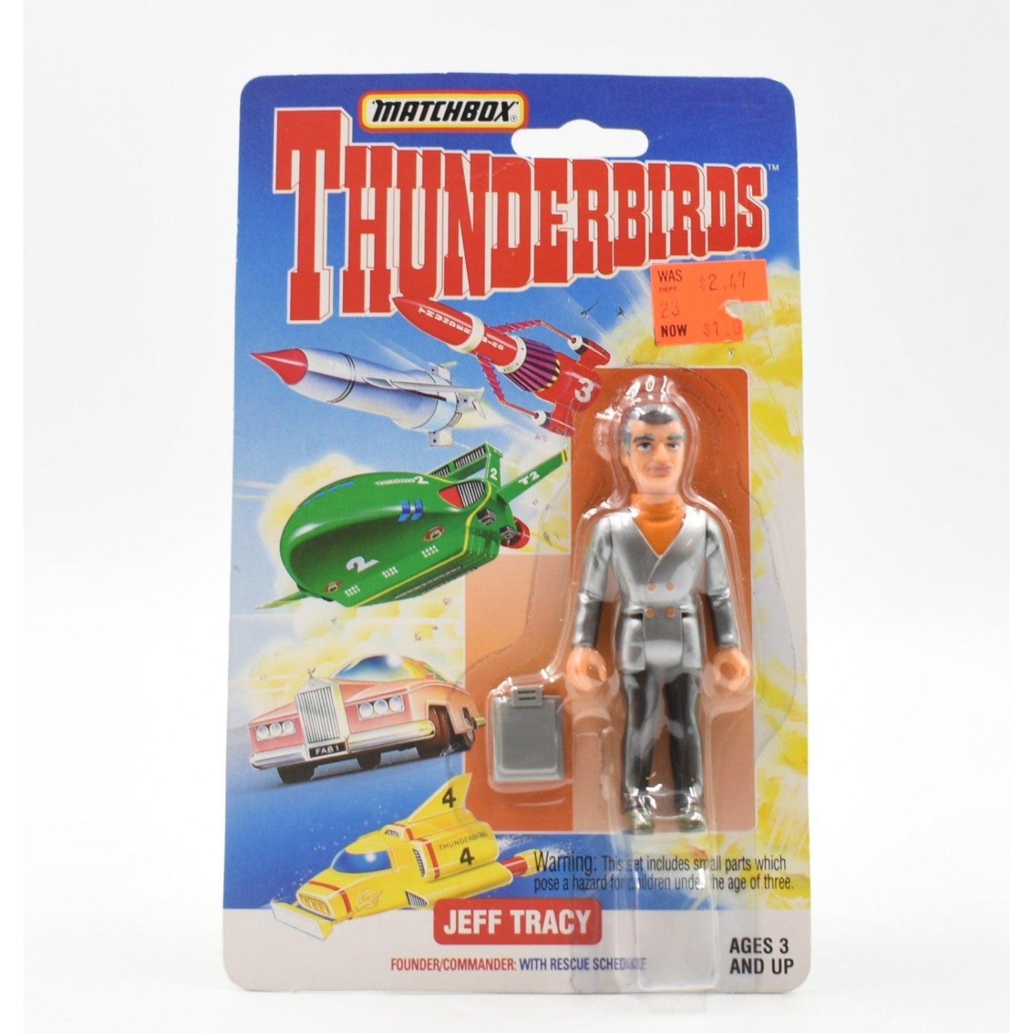 Thunderbirds - Jeff Tracy Action Figure