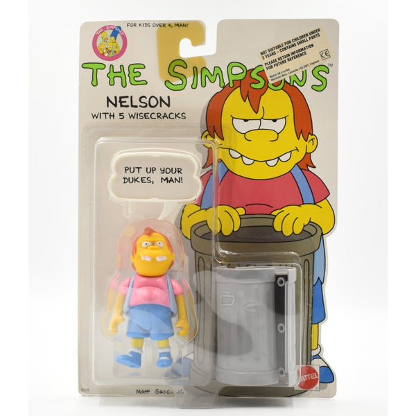 Mattel - The Simpsons - Nelson Muntz Action Figure