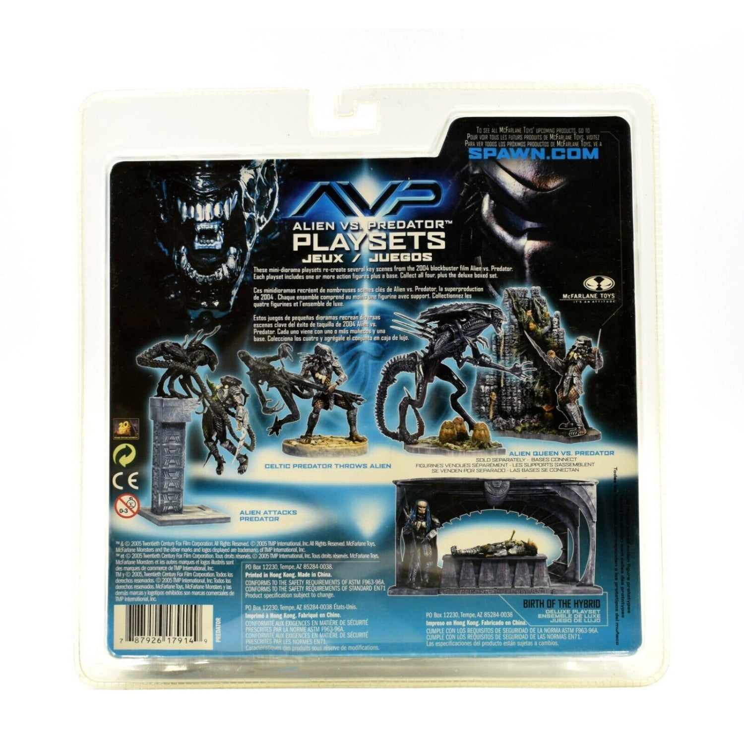 McFarlane Toys Alien vs Predator AVP - Predator with Base Action Figure ...