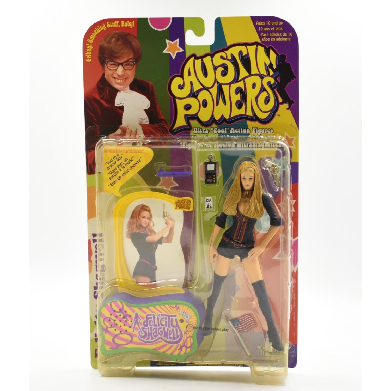 McFarlane Toys - Austin Powers Series 1 - Felicity Shagwell Action Figure
