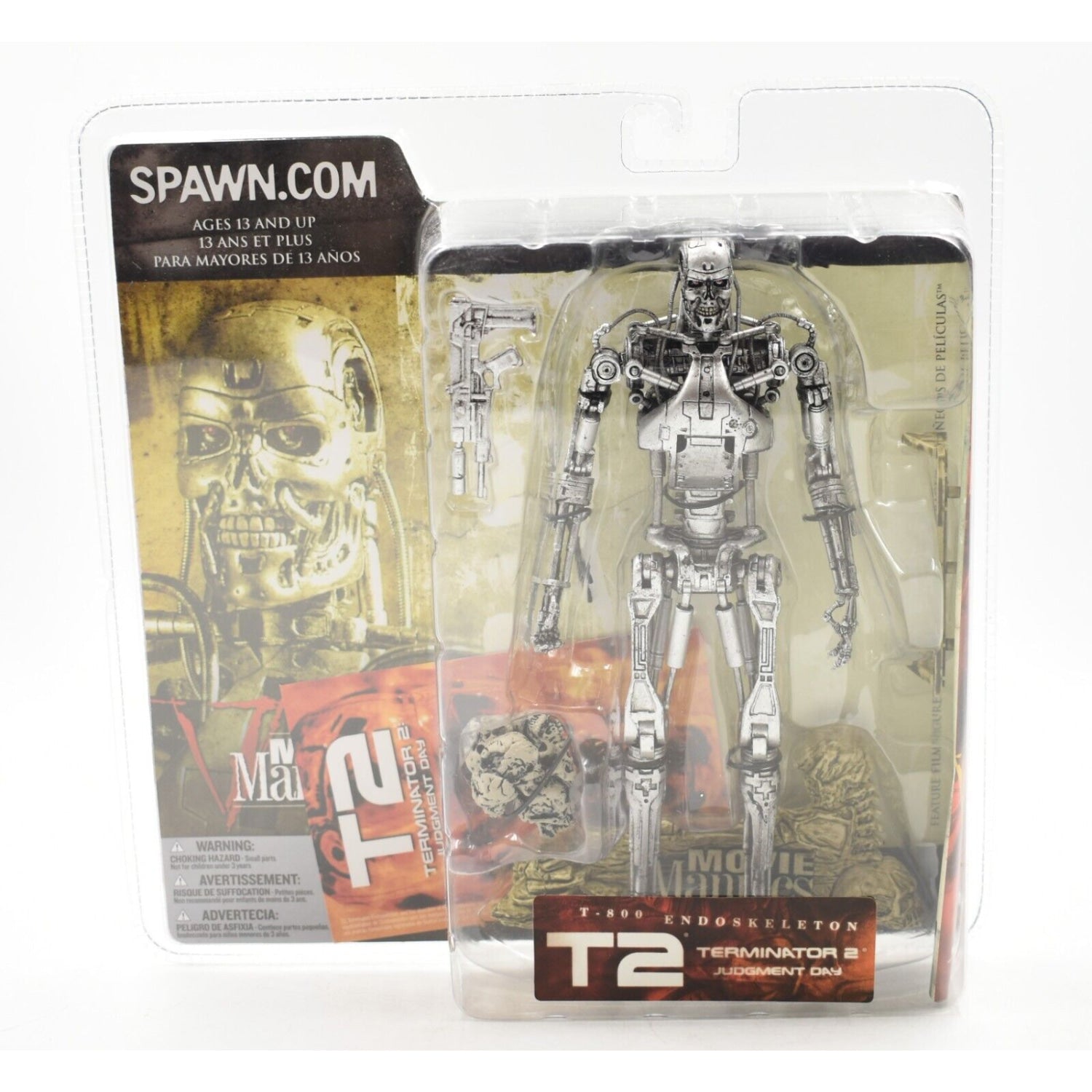 McFarlane Toys Movie Maniacs Terminator 2 Judgement Day - T-800 ...