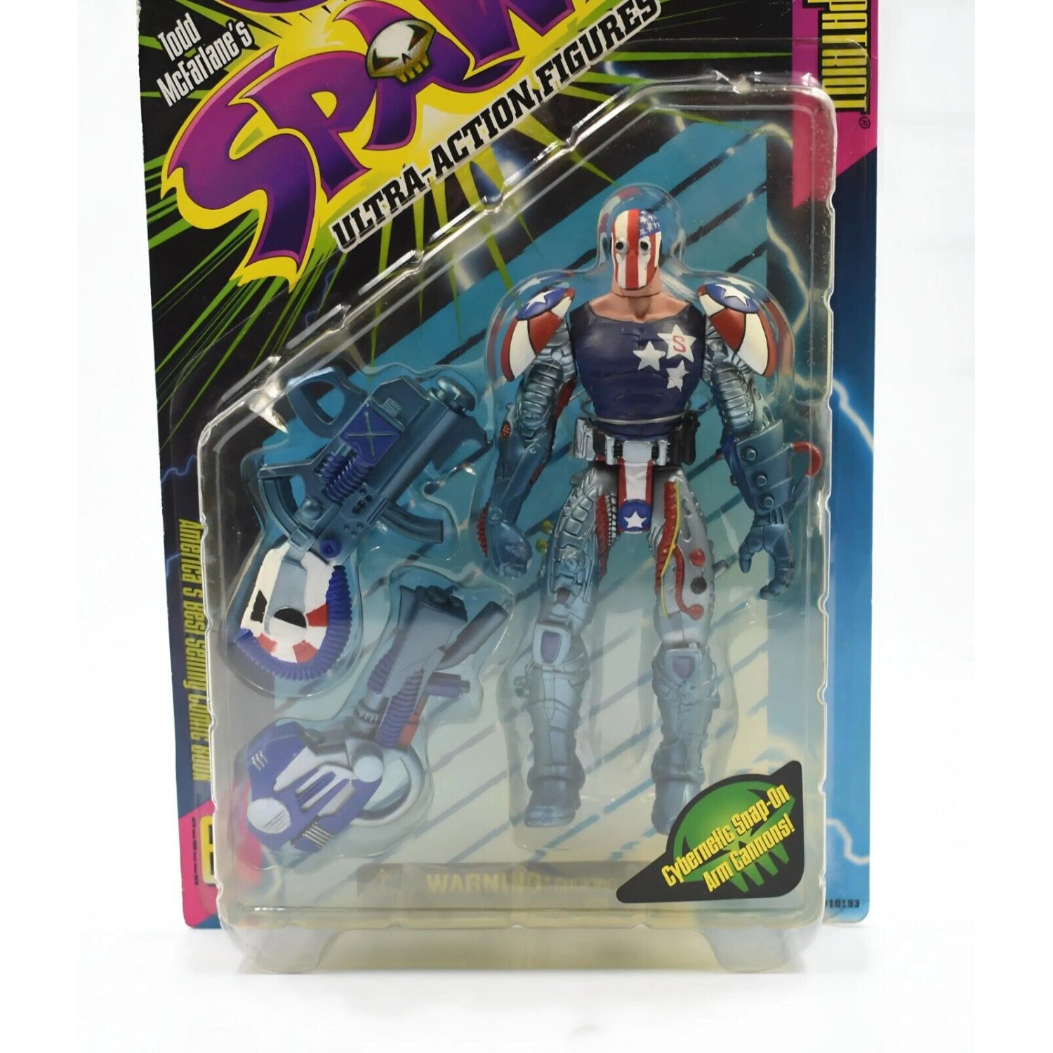 McFarlane Toys - Spawn Series 6 - Super Patriot Cybernetic Armor Action ...