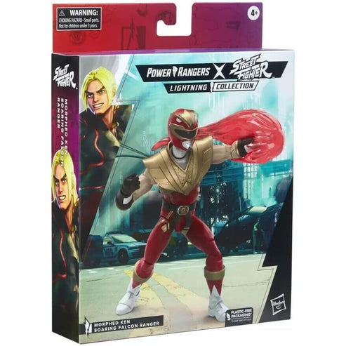 Power Rangers x Street Fighter - Morphed Ken Soaring Falcon Ranger ...