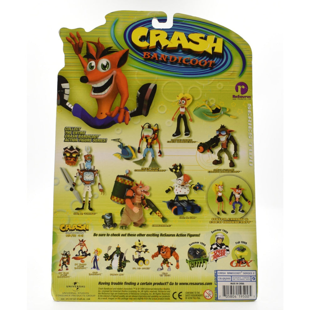 ReSaurus - Crash Bandicoot Series 2 - Dr. N. Tropy Action Figure