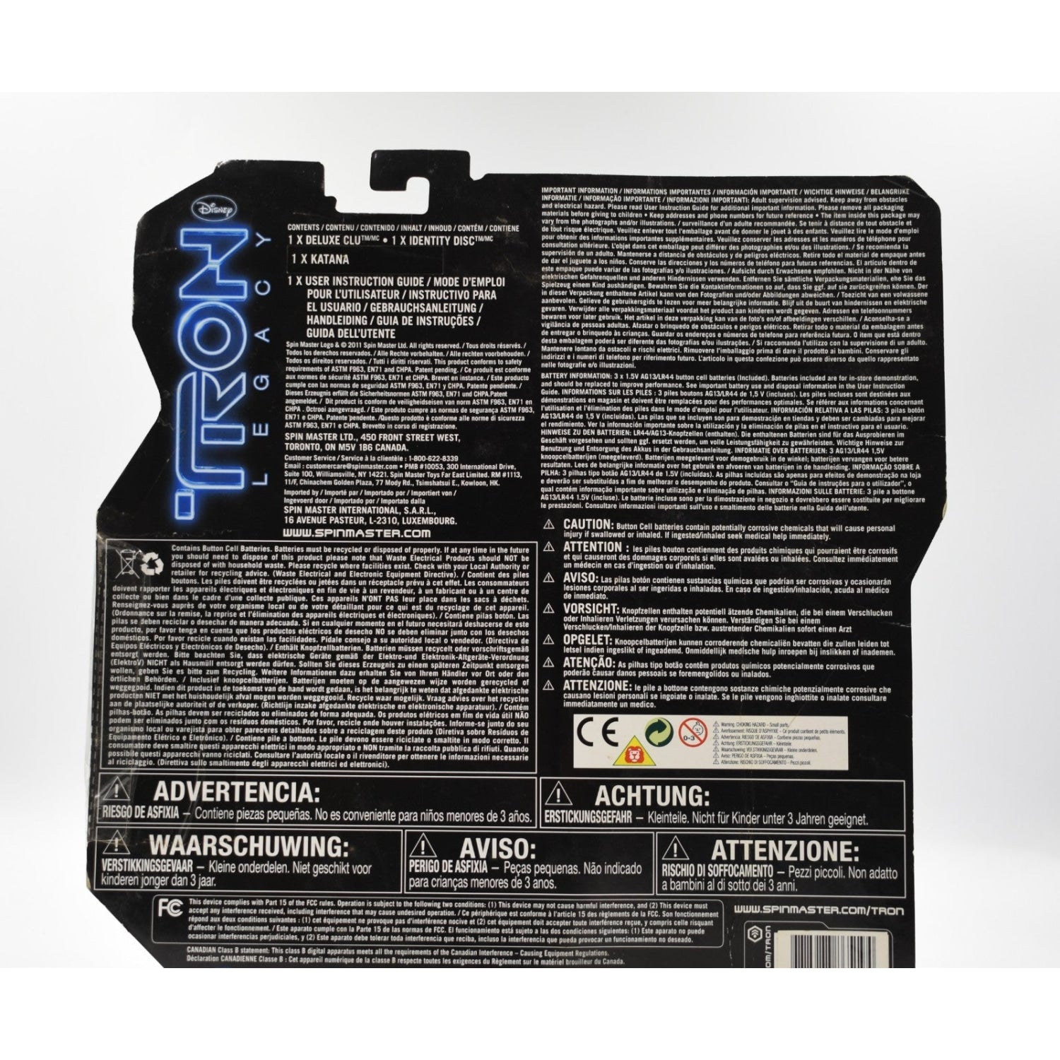 Spin Master - Disney Tron Legacy - Deluxe Clu Action Figure