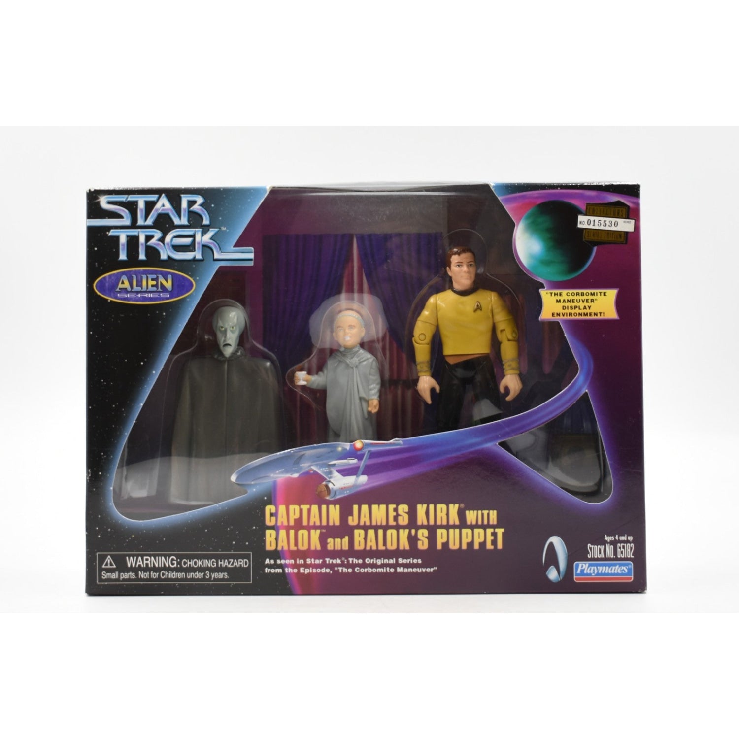 Star Trek Alien Series - Captain James Kirk Balok & Puppet Action ...