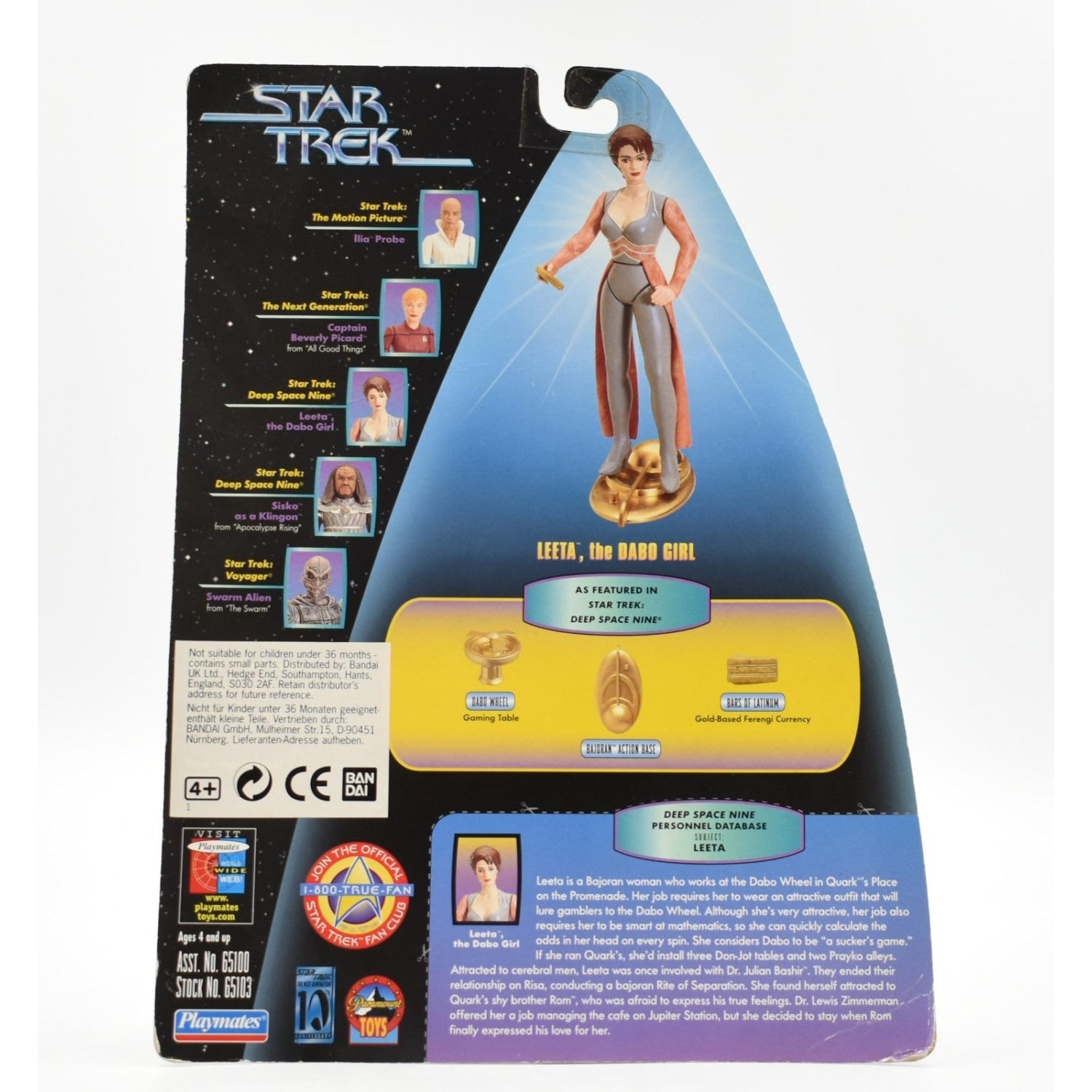 Star Trek Warp Factor Series 2 - Leeta The Dabo Girl Action Figure