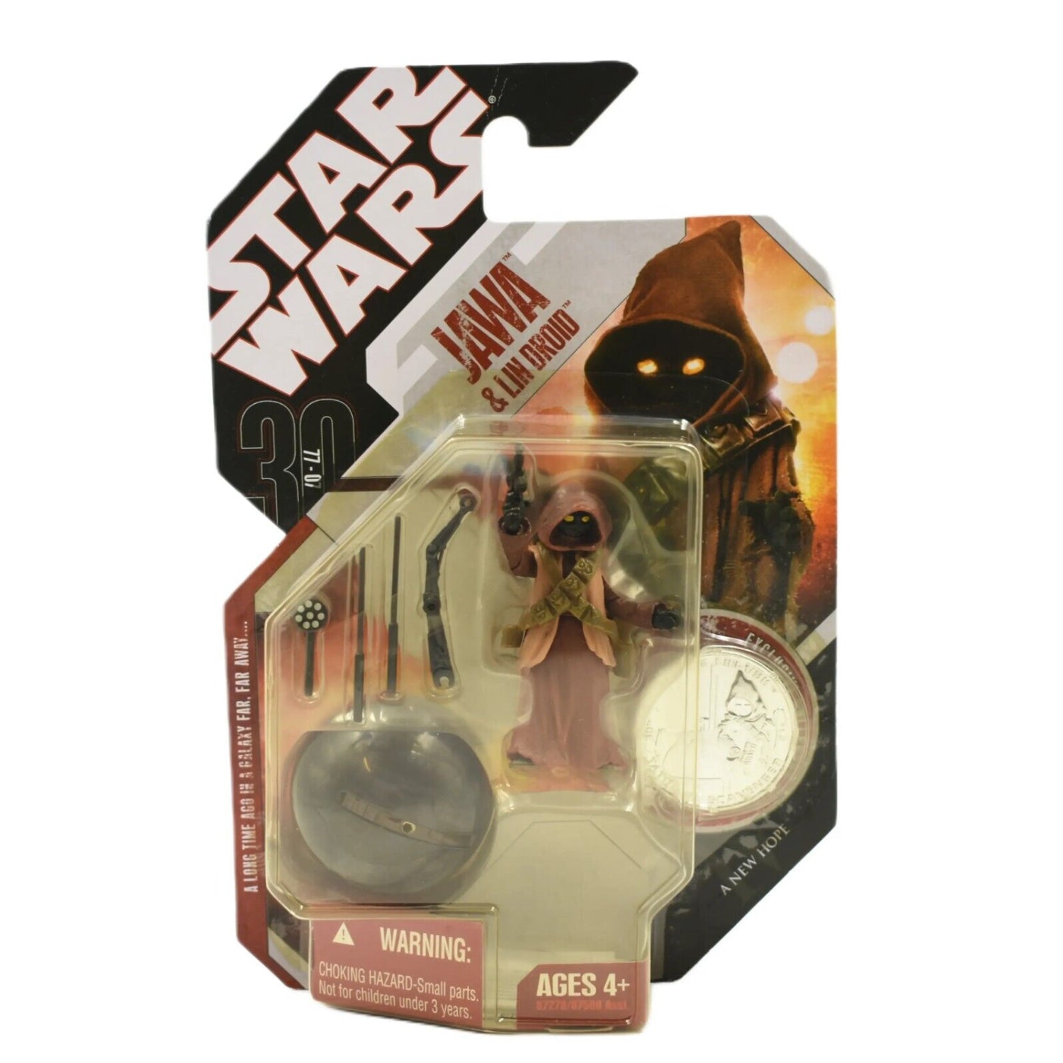 Star Wars 30th Anniversary - Jawa & LIN Droid (A New Hope) Action Figure