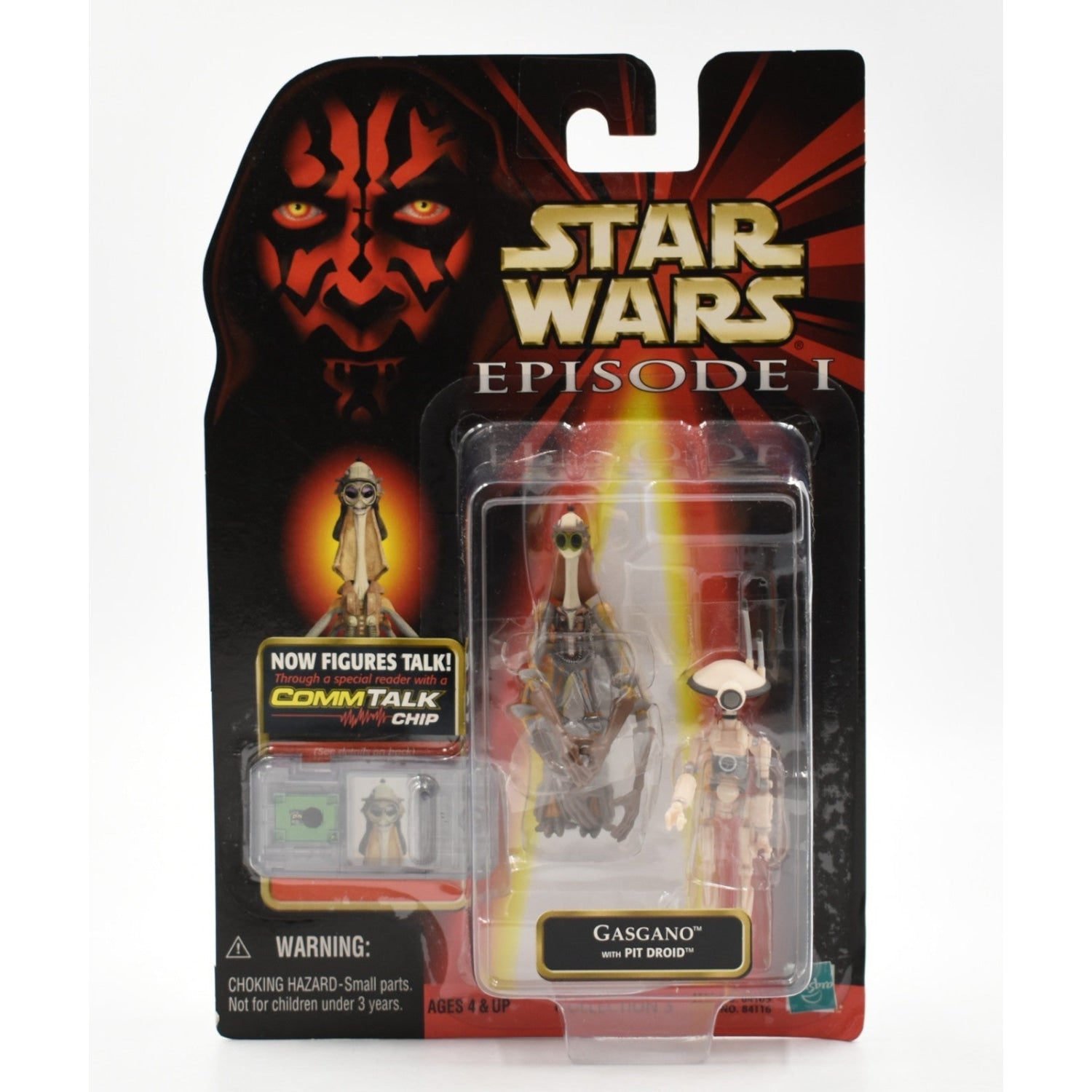 Star Wars Episode 1 - Gasgano with Pit Droid 3.75" Scale Action Figure