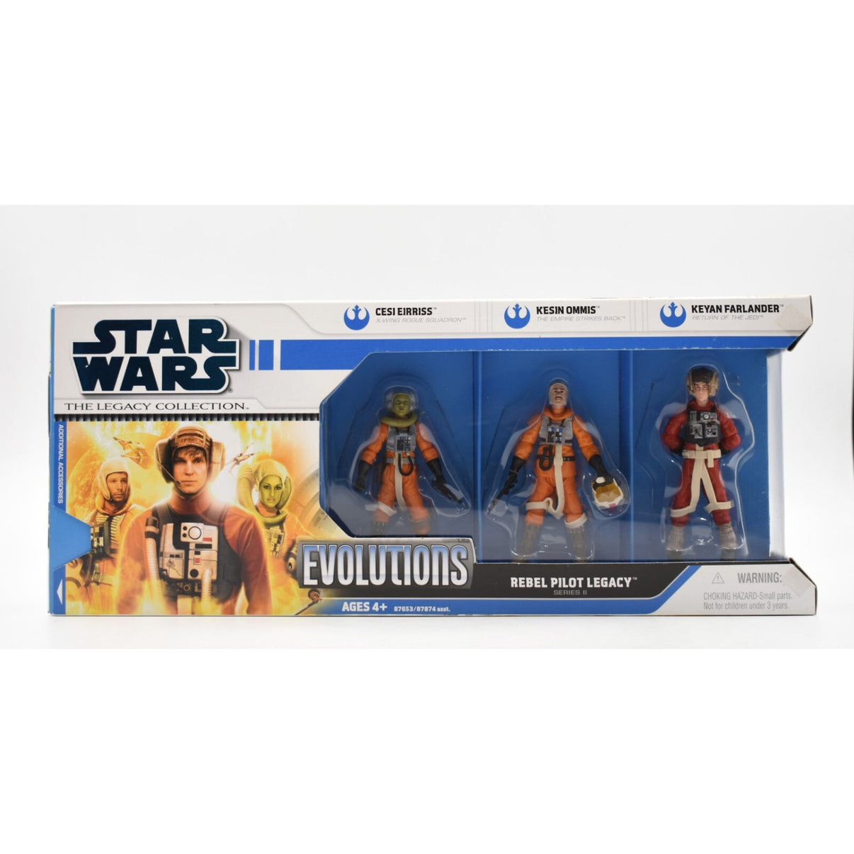 Star Wars Legacy Collection Evolutions - Rebel Pilot Series II Action ...