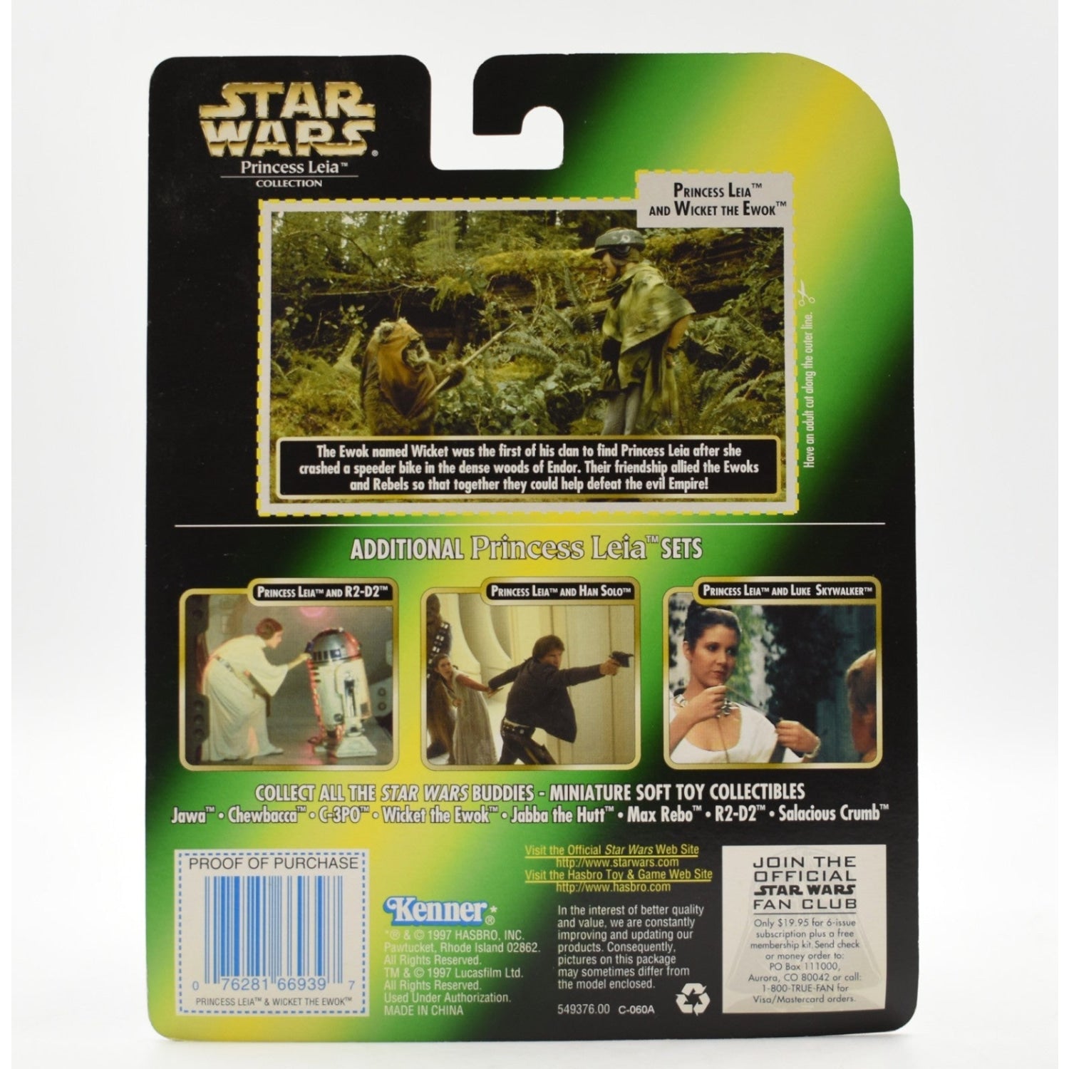 Star Wars Leia Collection - Princess Leia & Wicket The Ewok Action ...