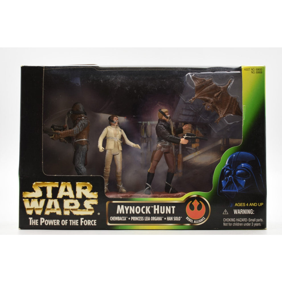 Star Wars Power of The Force Cinema Scene - Mynock Hunt Action Figure Set