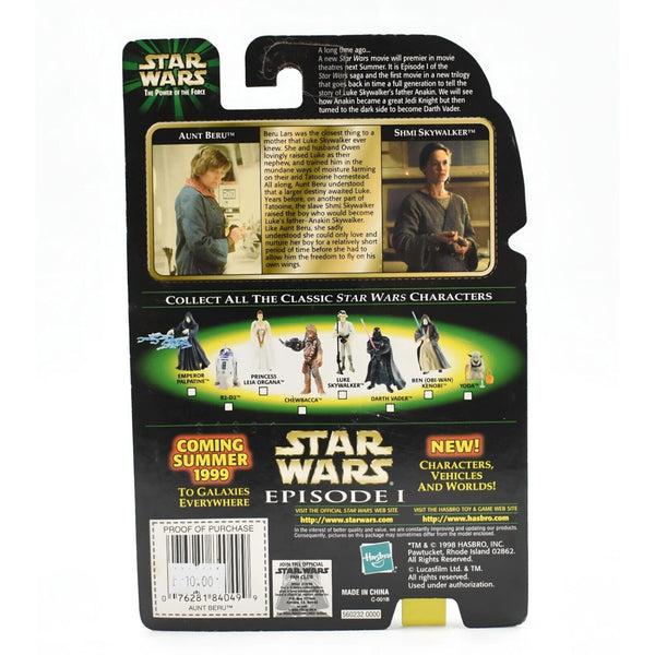 Star Wars Power of The Force Flashback Photo - Aunt Beru Action Figure