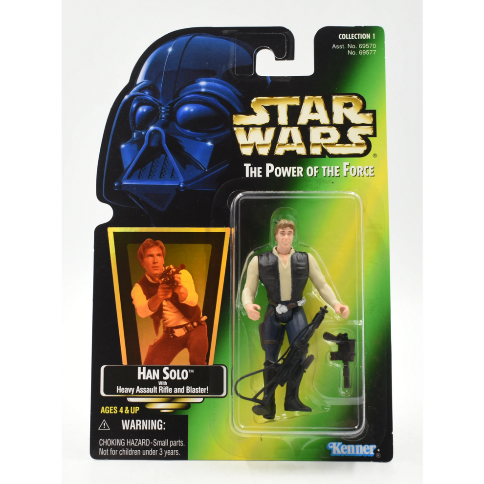 Star Wars Power of The Force (Foil) - Han Solo Action Figure