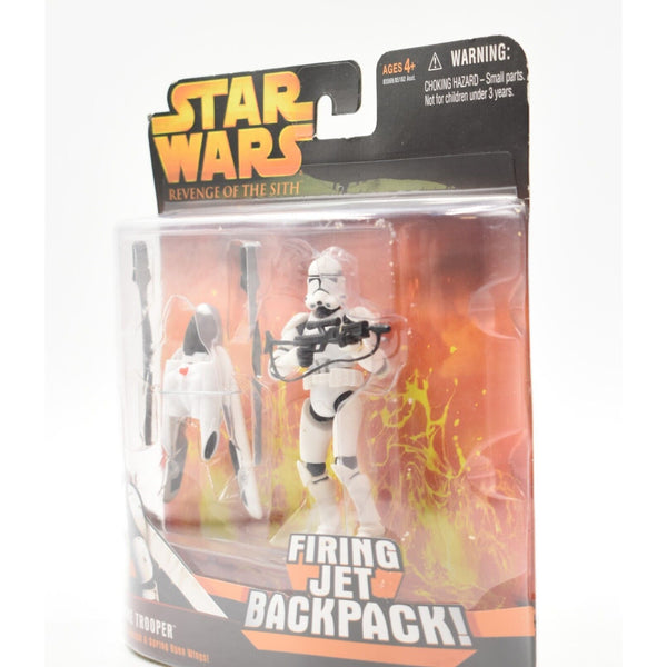 Star Wars Revenge of The Sith - Clone Trooper (Firing Jet Backpack) Ac