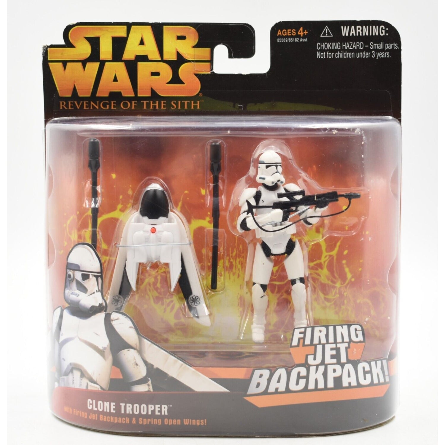 Star Wars Revenge of The Sith - Clone Trooper (Firing Jet Backpack) Ac