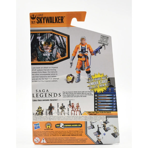 Star Wars Saga Legends - SL21 Luke Skywalker in X-Wing Gear Action Figure