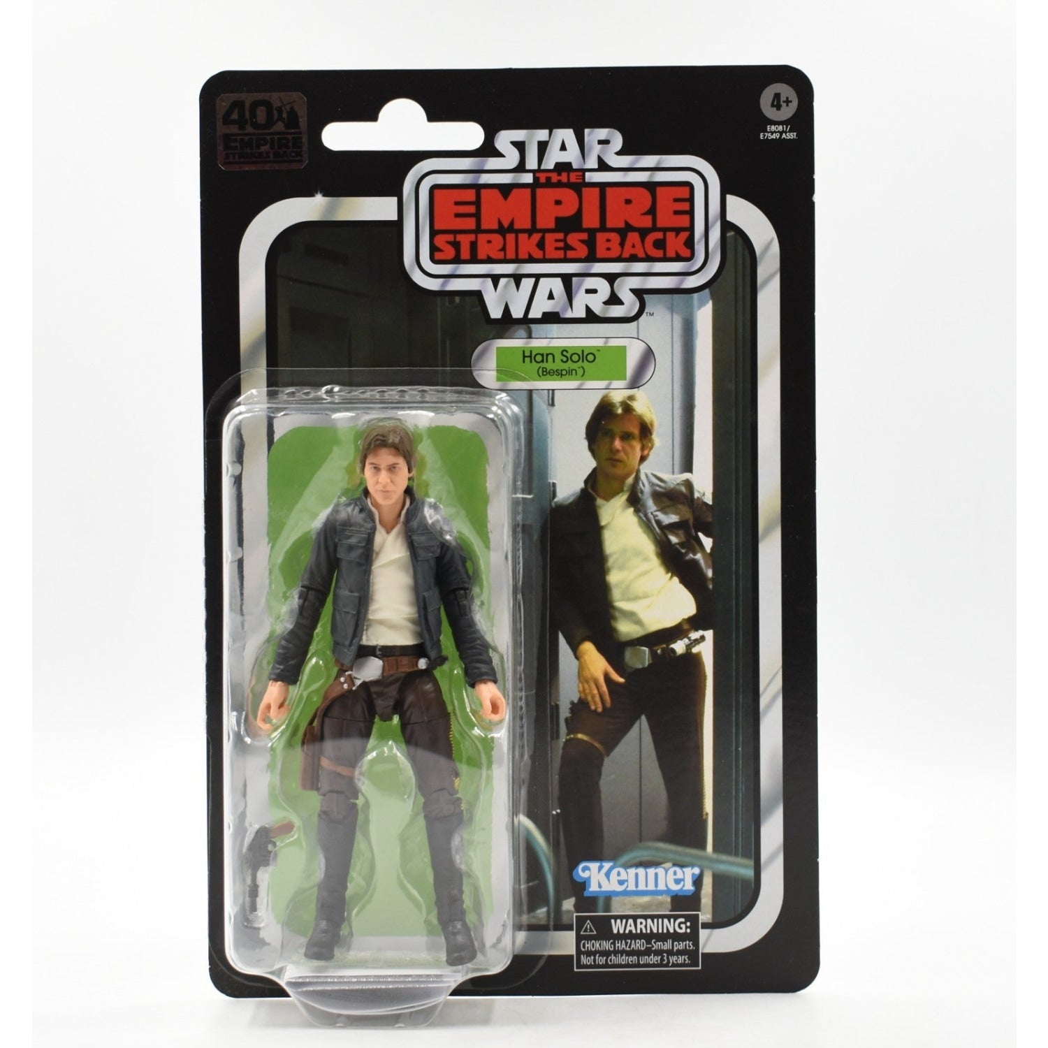 Star Wars The Black Series 40th Anniversary - Han Solo (Bespin) Action ...