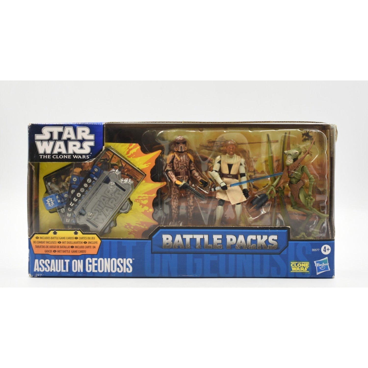 Star Wars The Clone Wars Battle Packs - Assault on Geonosis Action ...