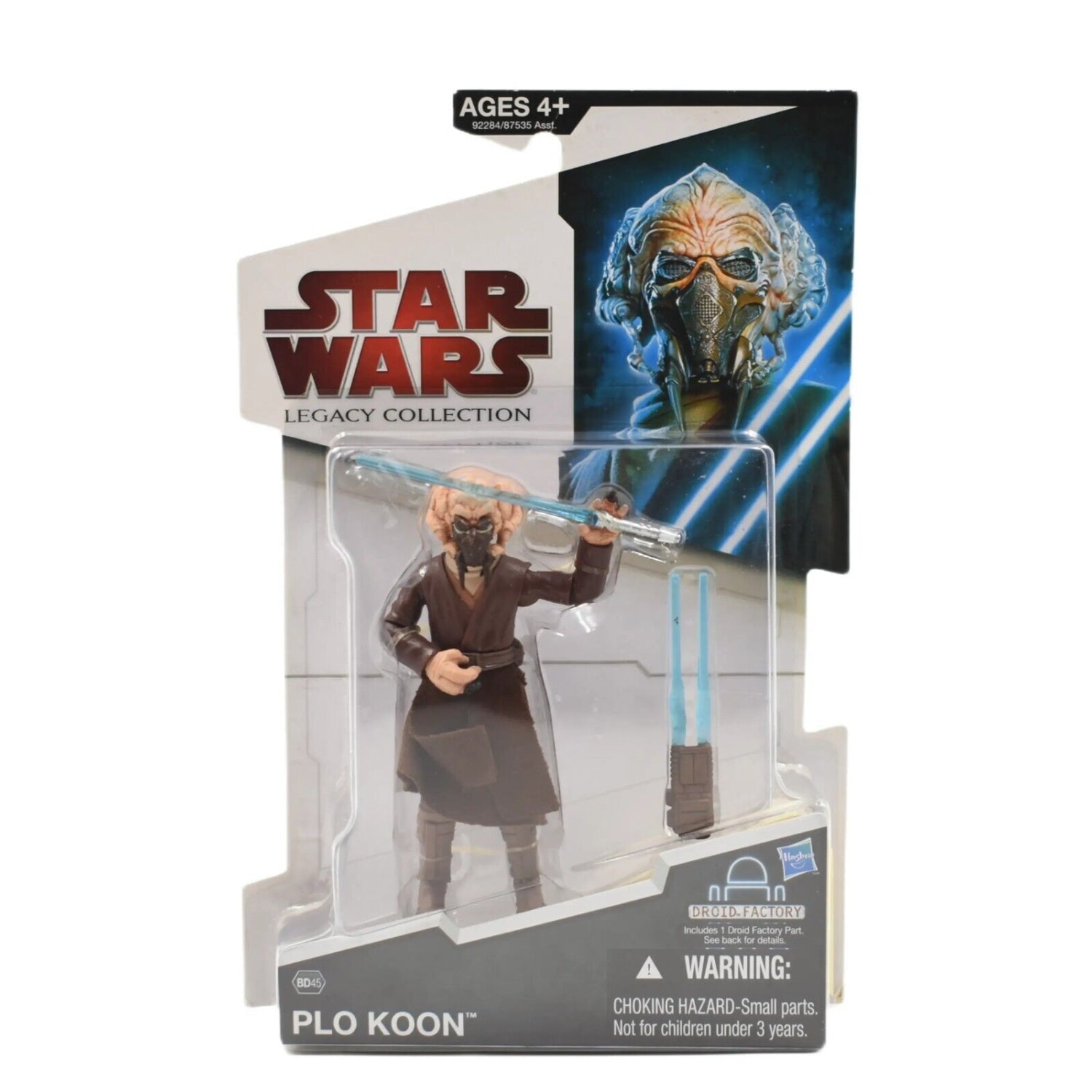 Star Wars The Legacy Collection Droid Factory - Plo Koon Action Figure ...