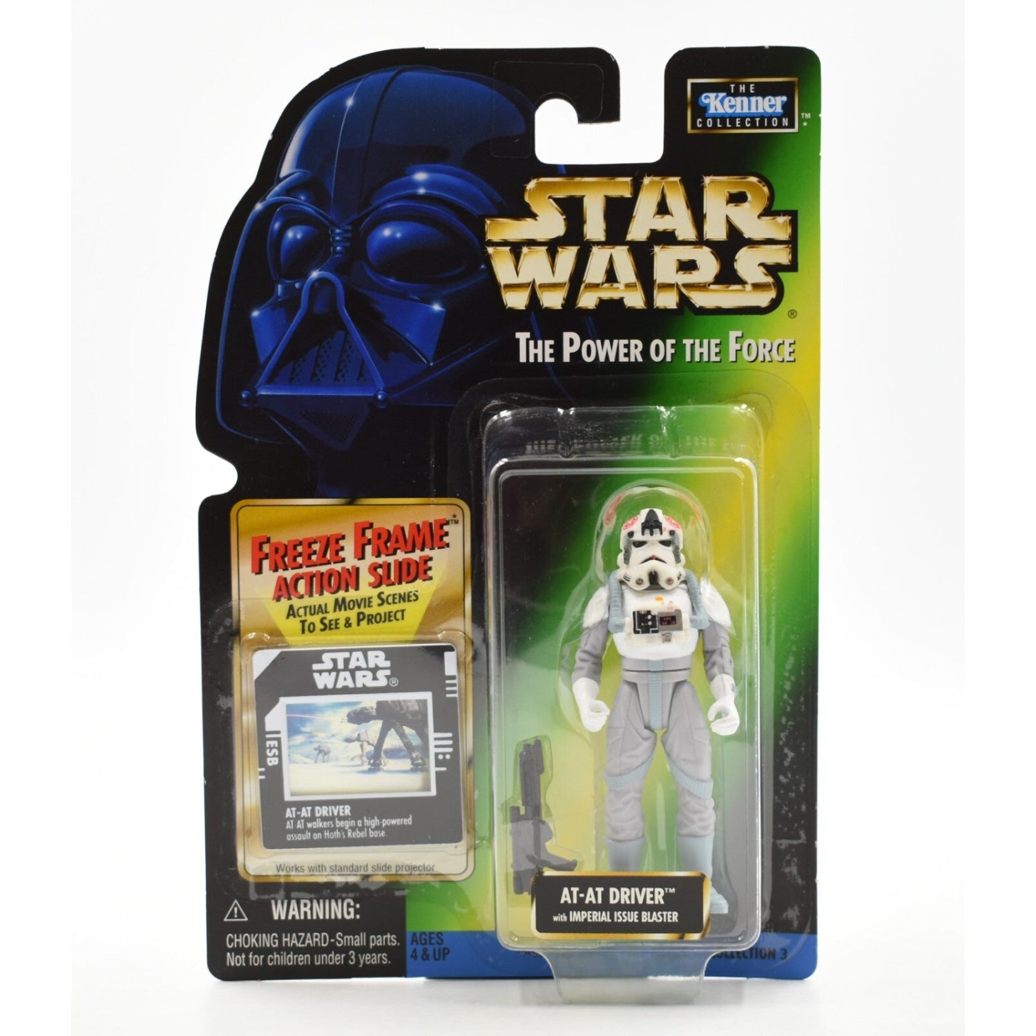 Star Wars The Power of The Force Freeze Frame - AT-AT Driver Action Figure