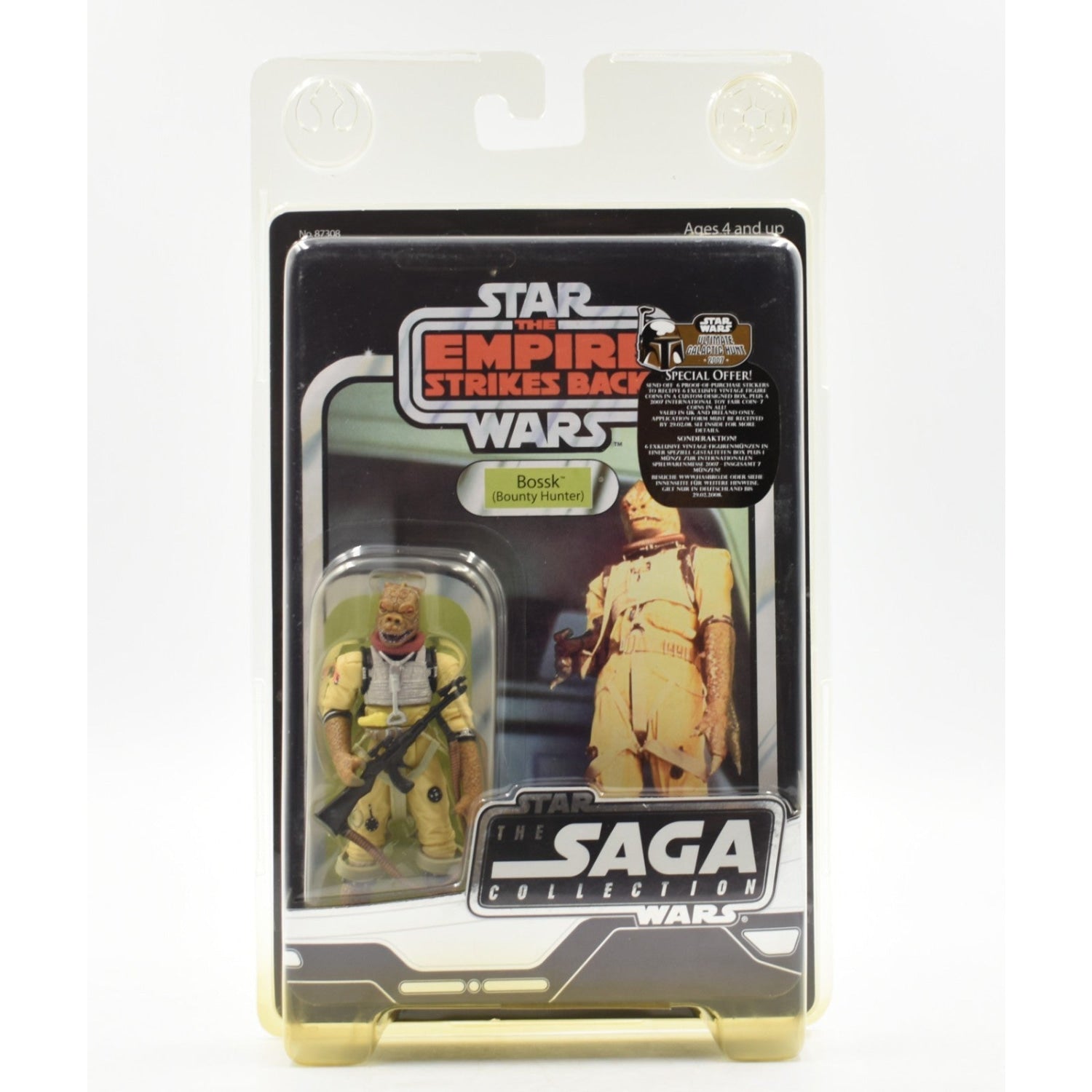 Star Wars The Saga Collection Bossk Bounty Hunter Action Figure