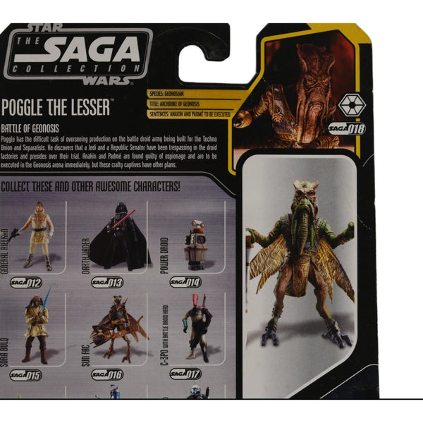 Star Wars The Saga Collection Poggle The Lesser (Battle Geonosis ...