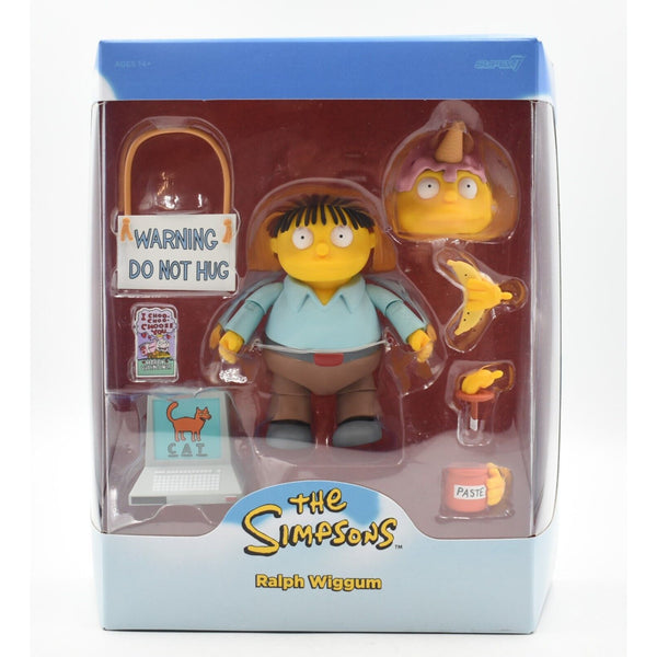 Super7 - The Simpsons Ultimates - Ralph Wiggum Action Figure
