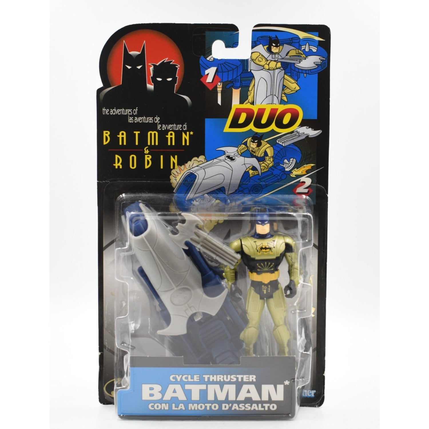 The Adventures of Batman & Robin Duo Force - Cycle Thruster Batman ...