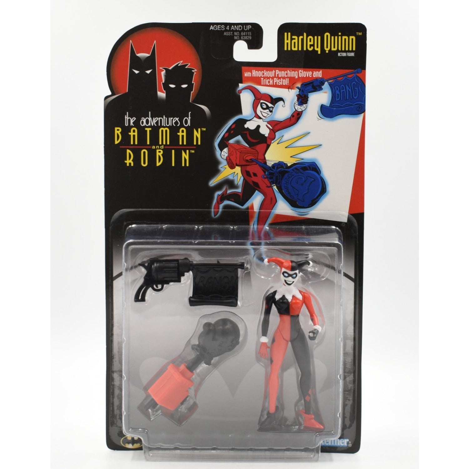 The Adventures of Batman & Robin - Harley Quinn (Punching Glove) Action ...