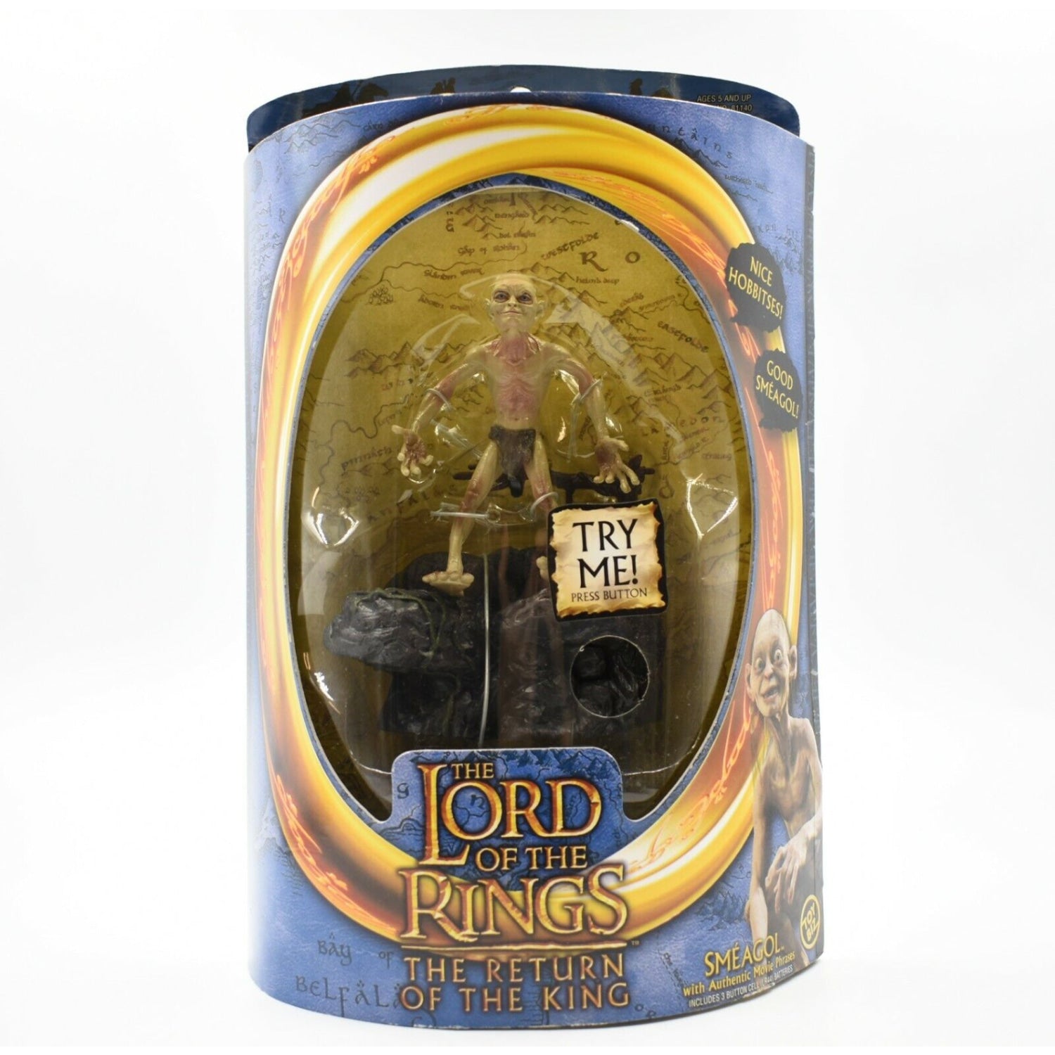 The Lord of the Rings The Return of The King - Smeagol with Authentic ...