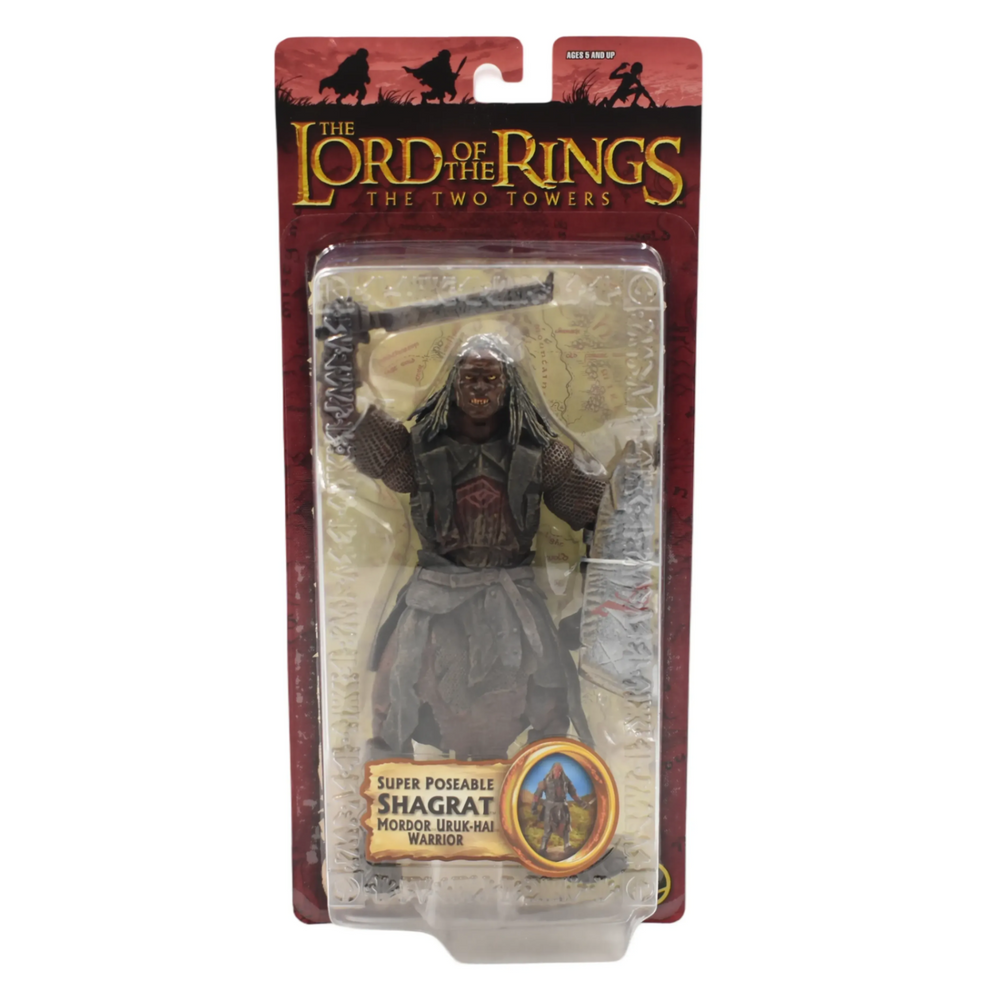 The Lord of the Rings The Two Towers - Shagrat Mordor Uruk-Hai Warrior ...