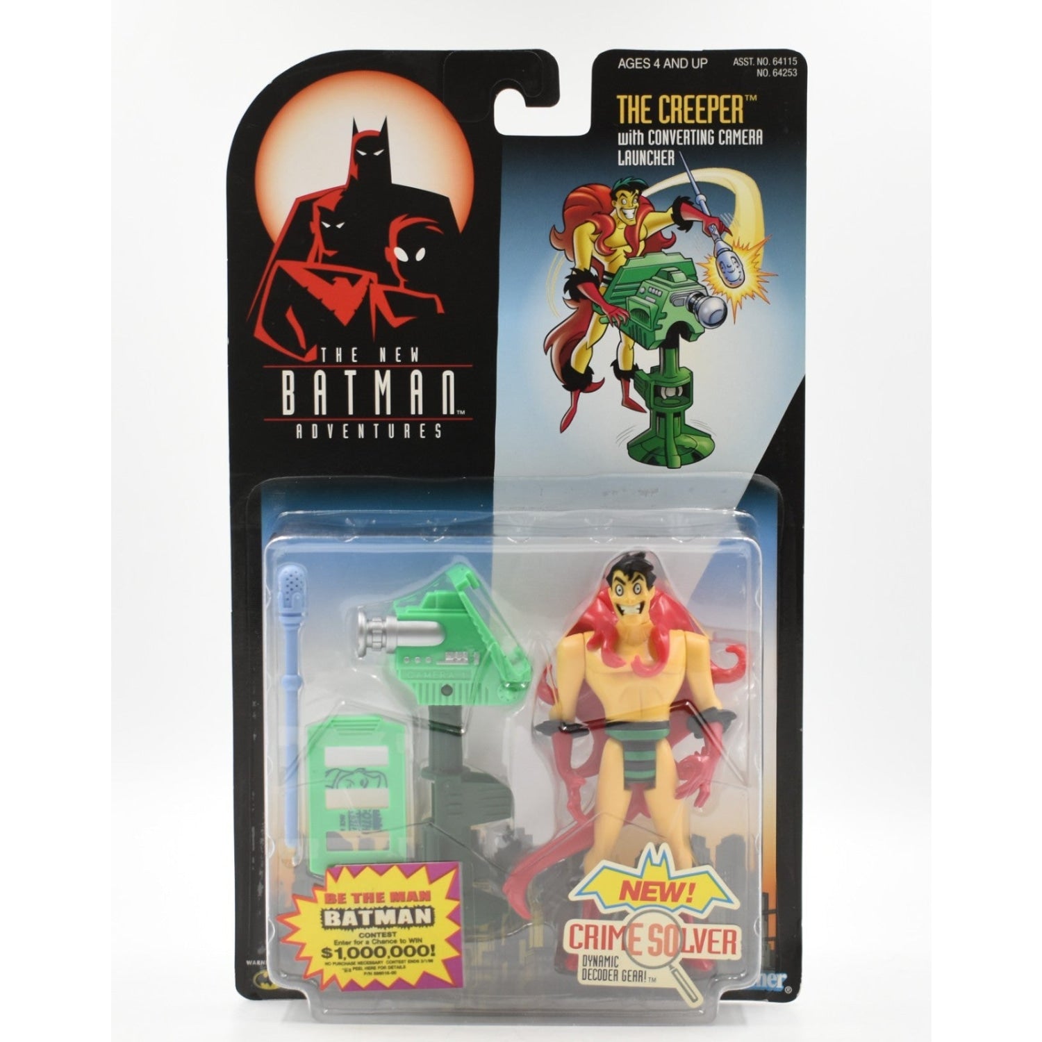 The New Adventures of Batman - The Creeper (Camera Launcher) Action Figure