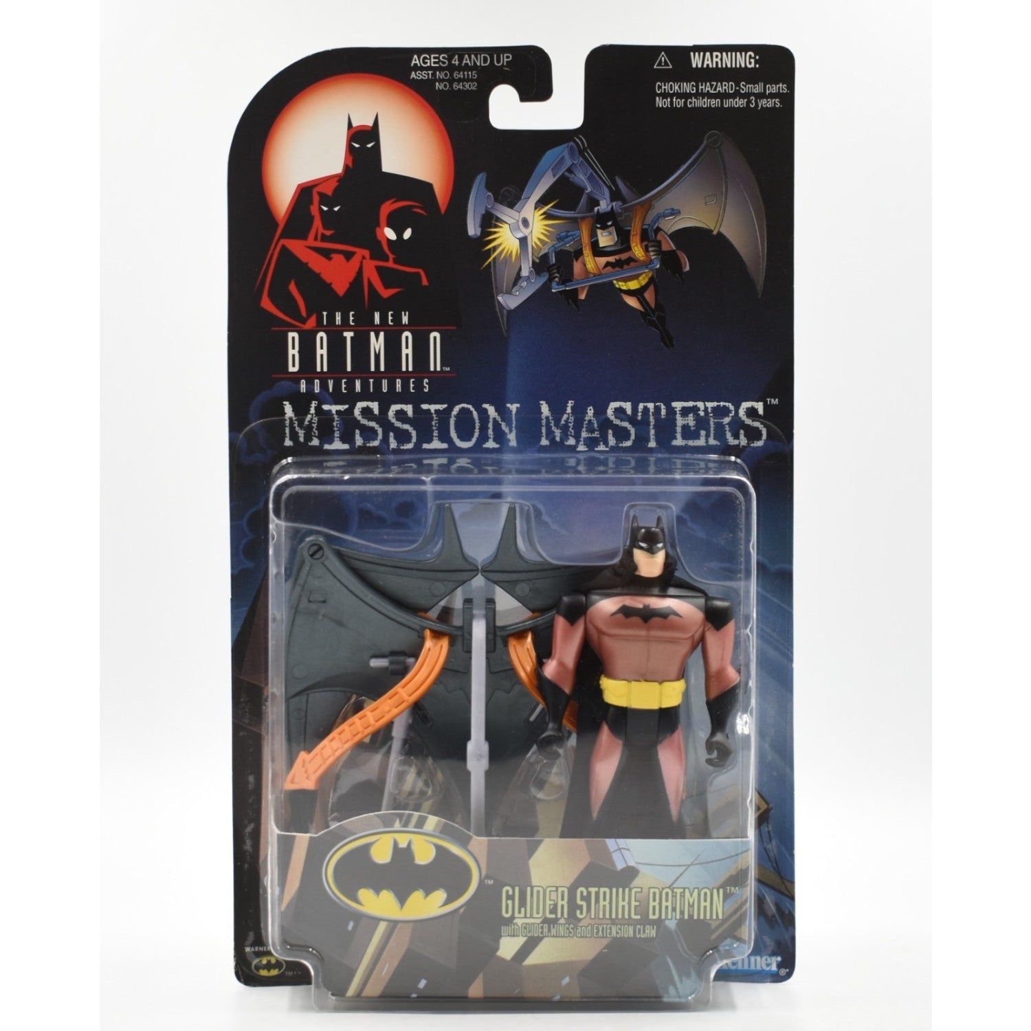The New Adventures of Batman Mission Masters - Glider Strike Batman ...