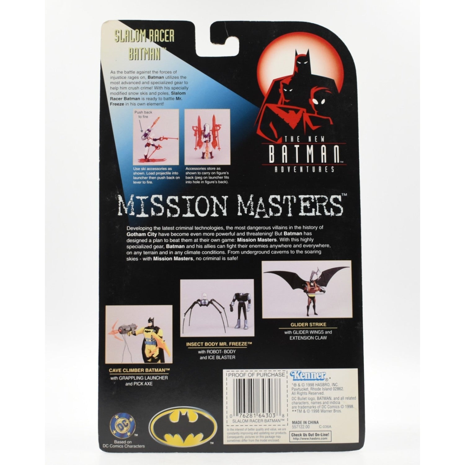 The New Adventures of Batman Mission Masters - Slalom Racer Batman ...